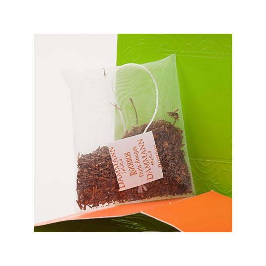 Rooibos "Fruits Rouges" Dammann - Boîte de 25 sachets Cristal ...