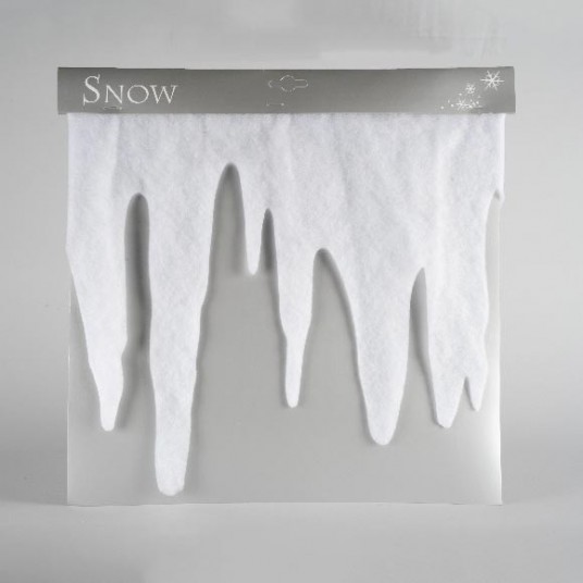 Bande stalactite ouate 2m blanc - DECORIS - Desjardins.fr