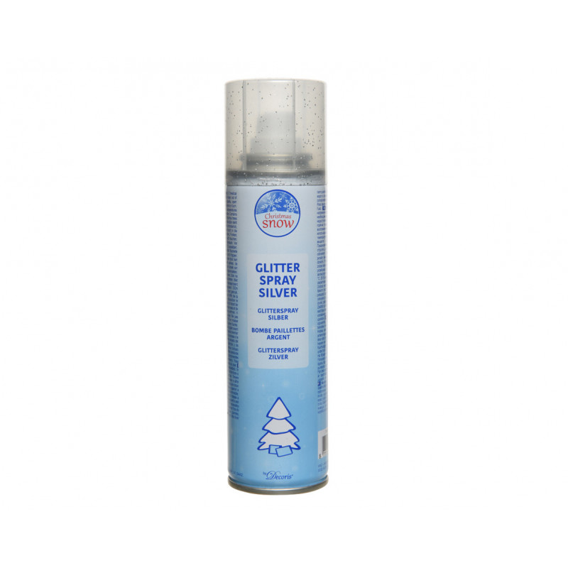 Spray bombe paillettes arg 100ml argent - DECORIS - Desjardins.fr